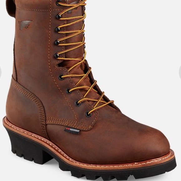 Red Wing Shoes | Shoes | New Mens Red Wing Loggermax Steel Toe Water ...